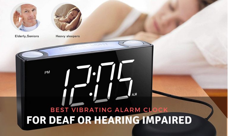 Best Vibrating Alarm Clock For Deaf or Hearing Impaired in 2025 - DoctEar